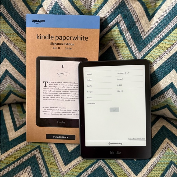 Amazon | Tablets & Accessories | Amazon Kindle Paperwhite Signature ...